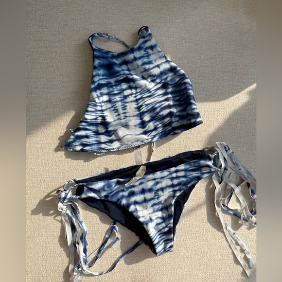 Kai Swim | Swim | Kai Swim Blue Halter Neck Bikini | Poshmark